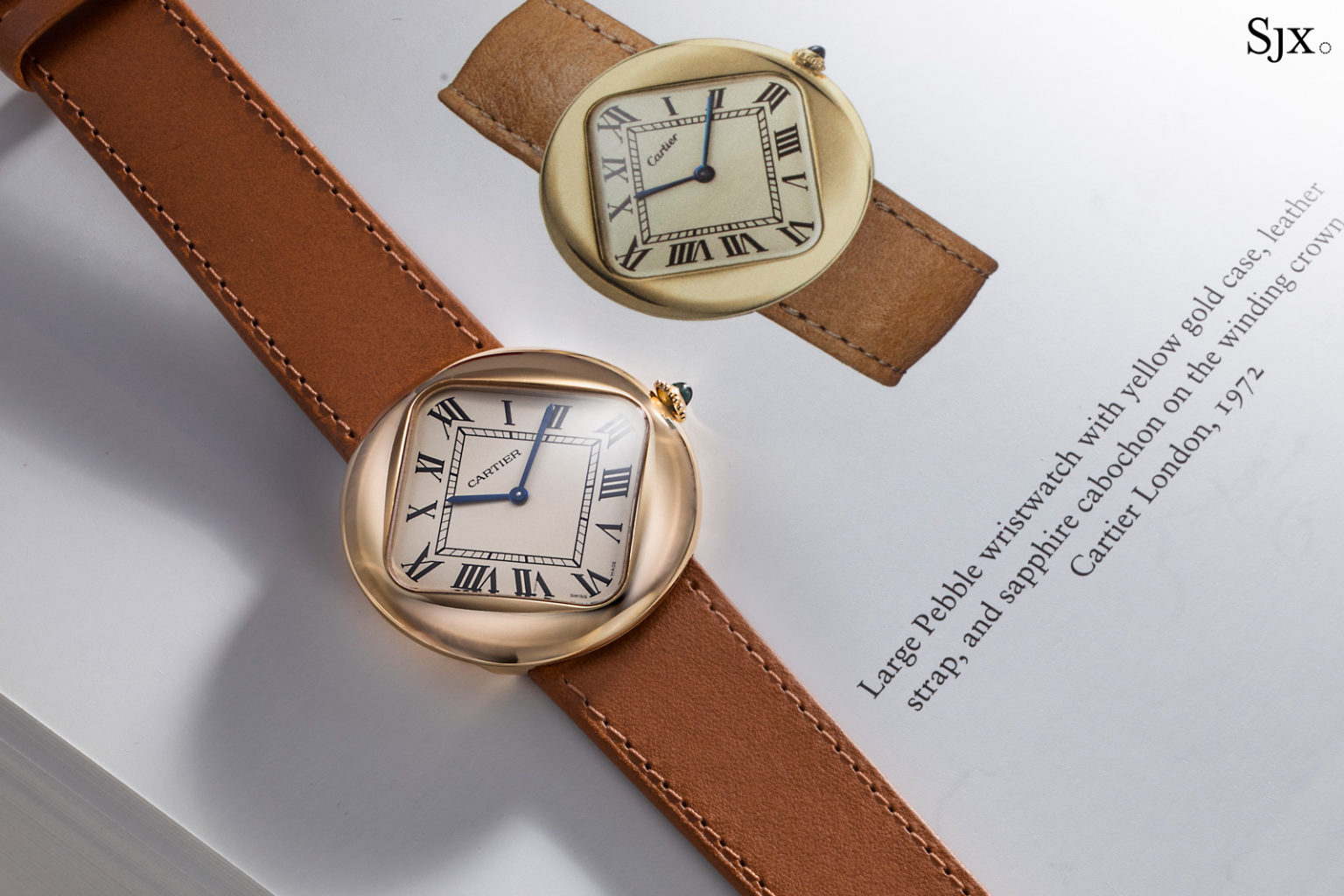 Hands On: Cartier Pebble Reissue | SJX Watches