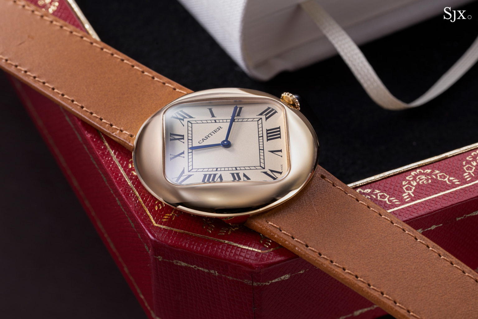 Hands On: Cartier Pebble Reissue | SJX Watches