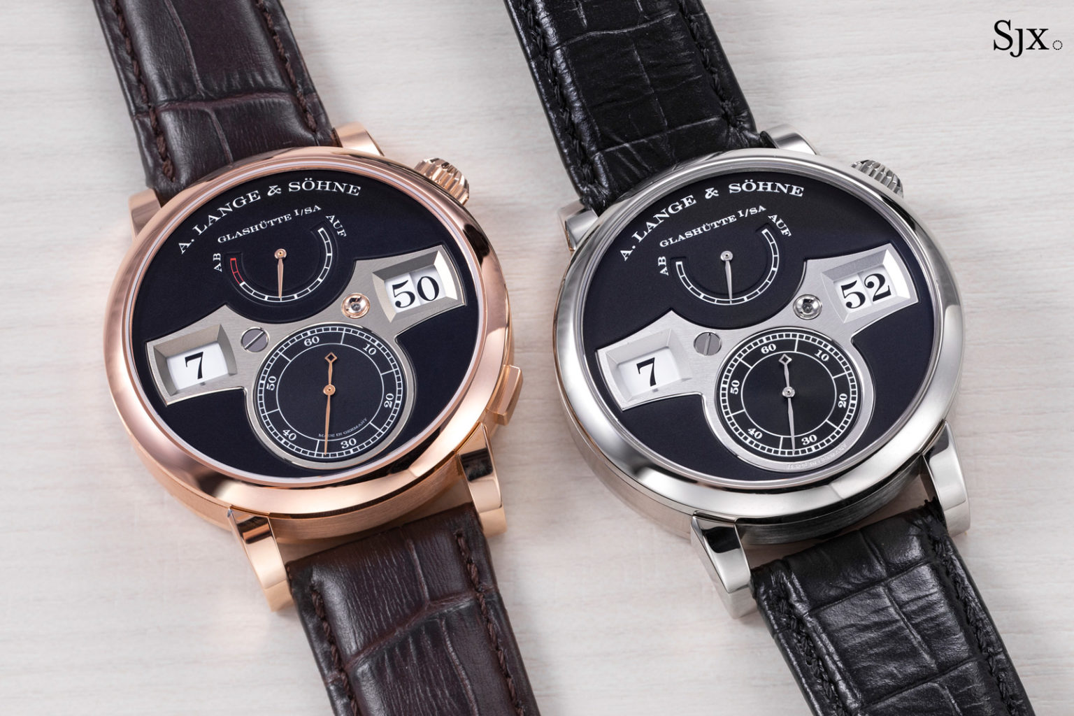 Up Close: A. Lange & Söhne Zeitwerk Second-Generation (Refs. 142.025 ...