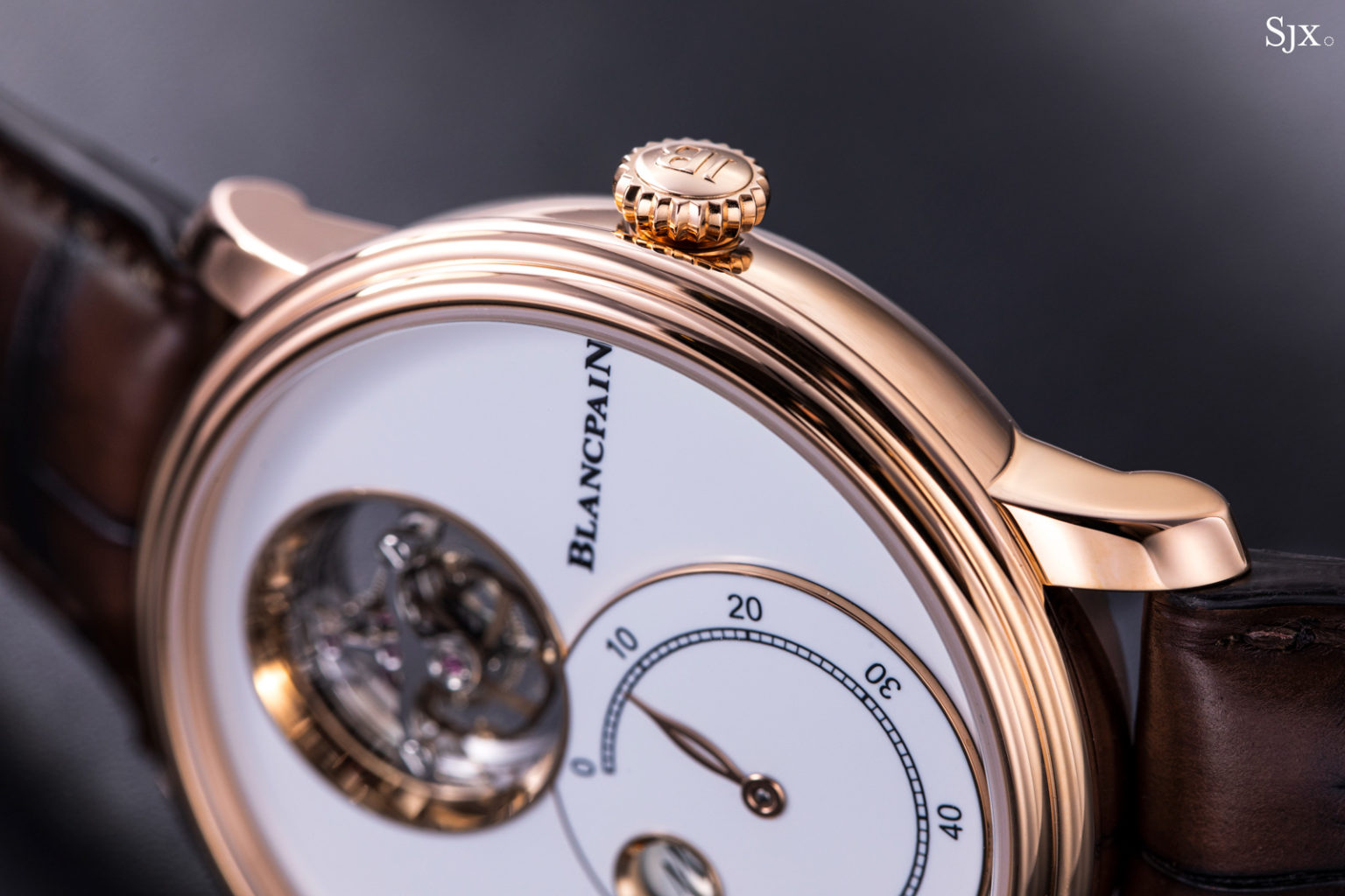 Up Close: Blancpain Villeret Tourbillon Heure Sautante Minutes ...