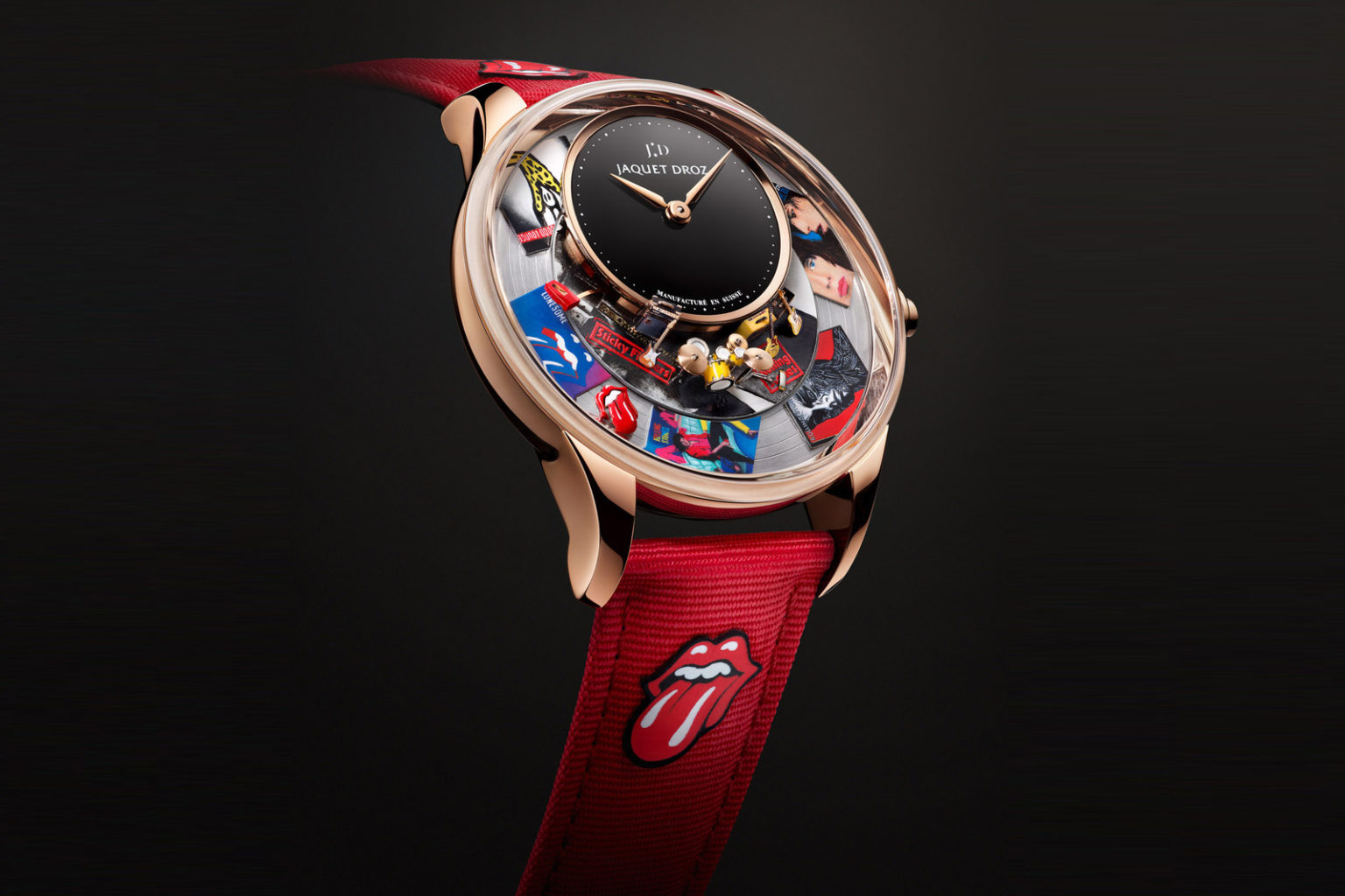 Jaquet Droz Introduces the Rolling Stones Automaton | SJX Watches