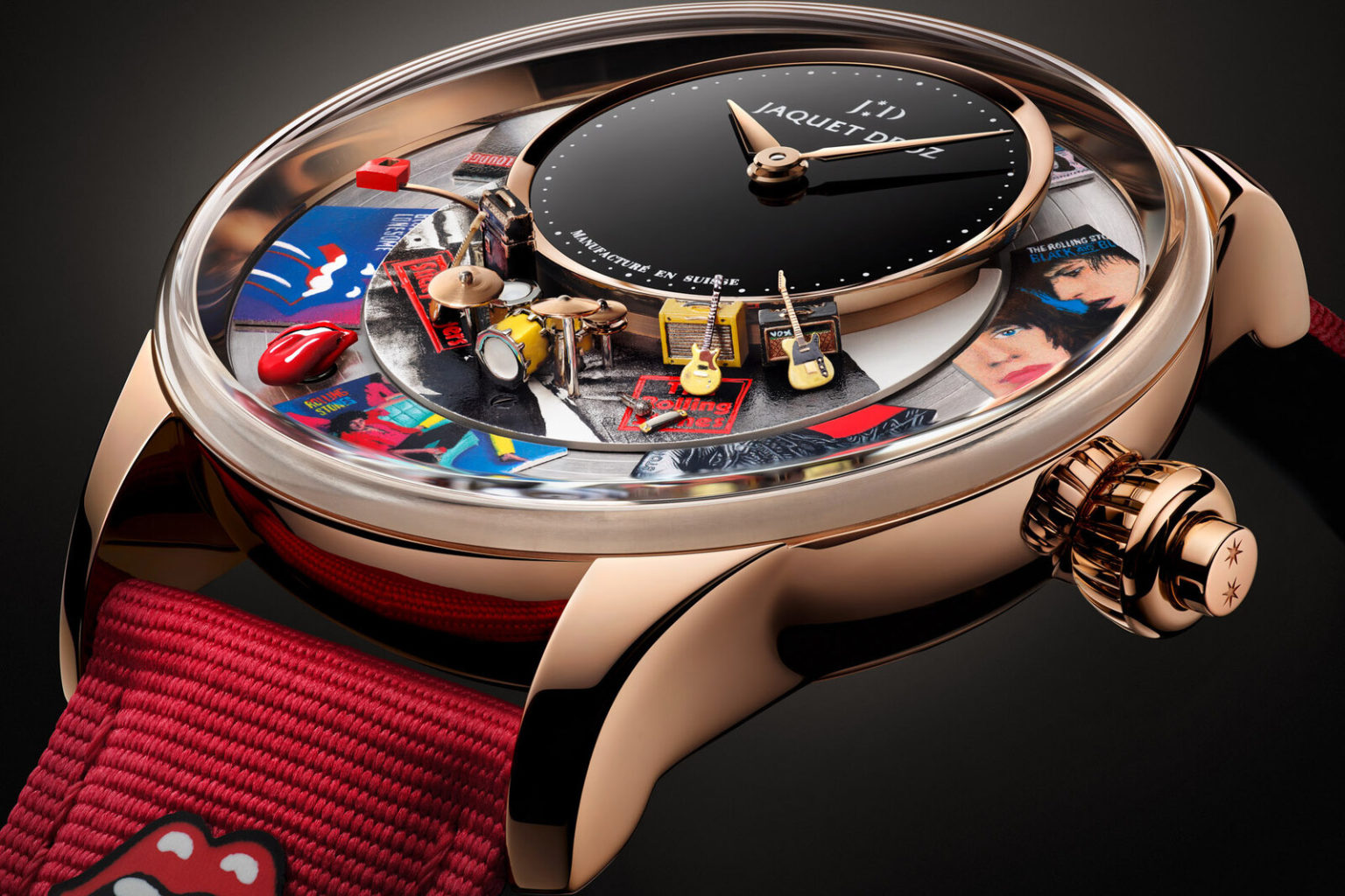 Jaquet Droz Introduces the Rolling Stones Automaton | SJX Watches