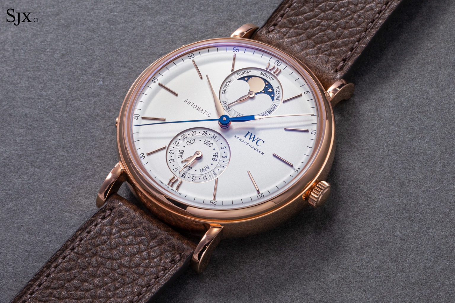 Hands On: IWC Portofino Complete Calendar | SJX Watches