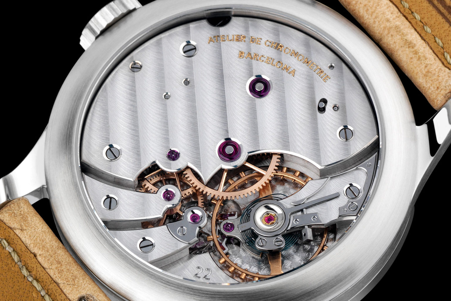 Atelier de Chronométrie Debuts Proprietary M284 Movement | SJX Watches