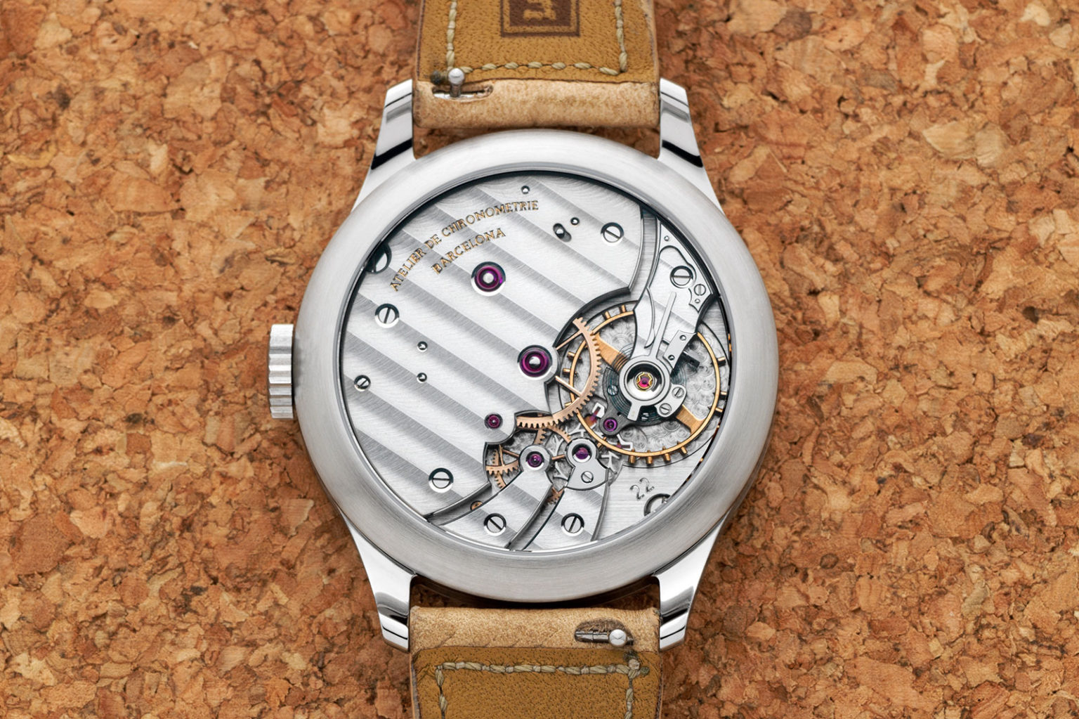 Atelier de Chronométrie Debuts Proprietary M284 Movement | SJX Watches