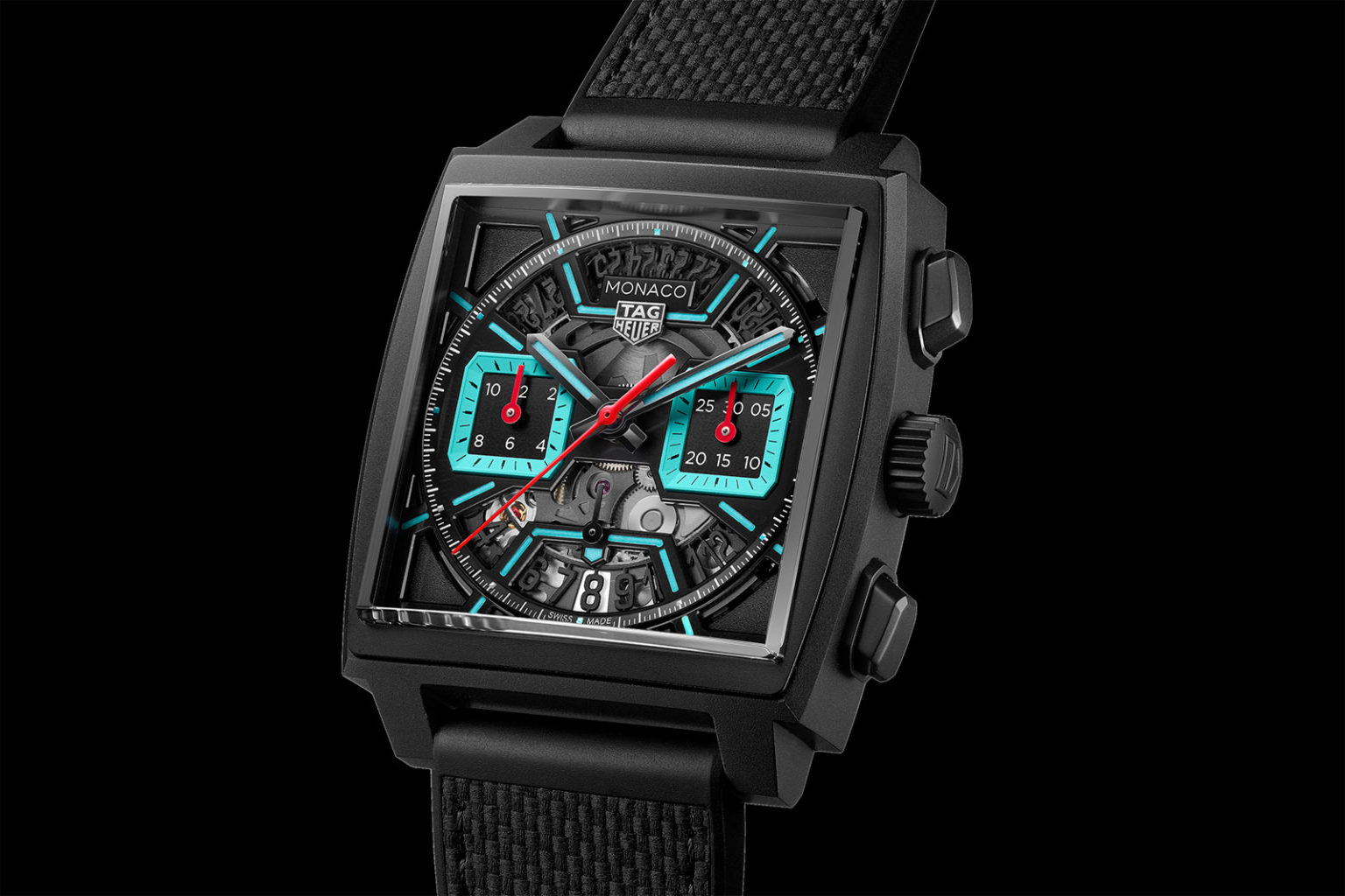 TAG Heuer Introduces the Monaco Skeleton Dial | SJX Watches