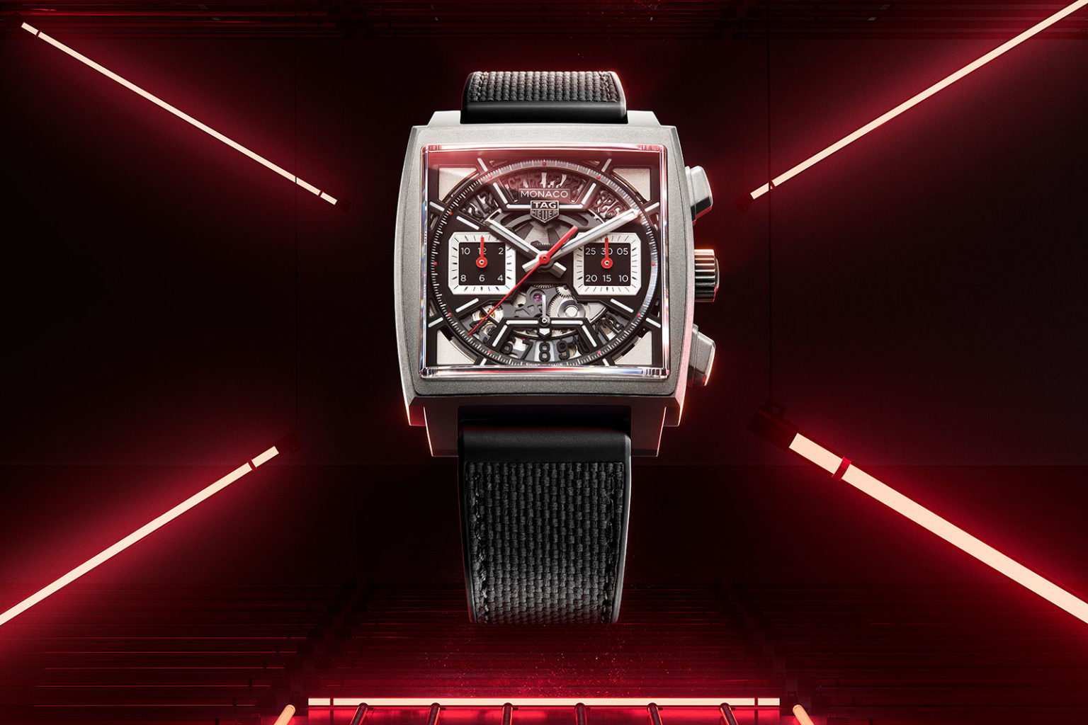 TAG Heuer Introduces the Monaco Skeleton Dial | SJX Watches