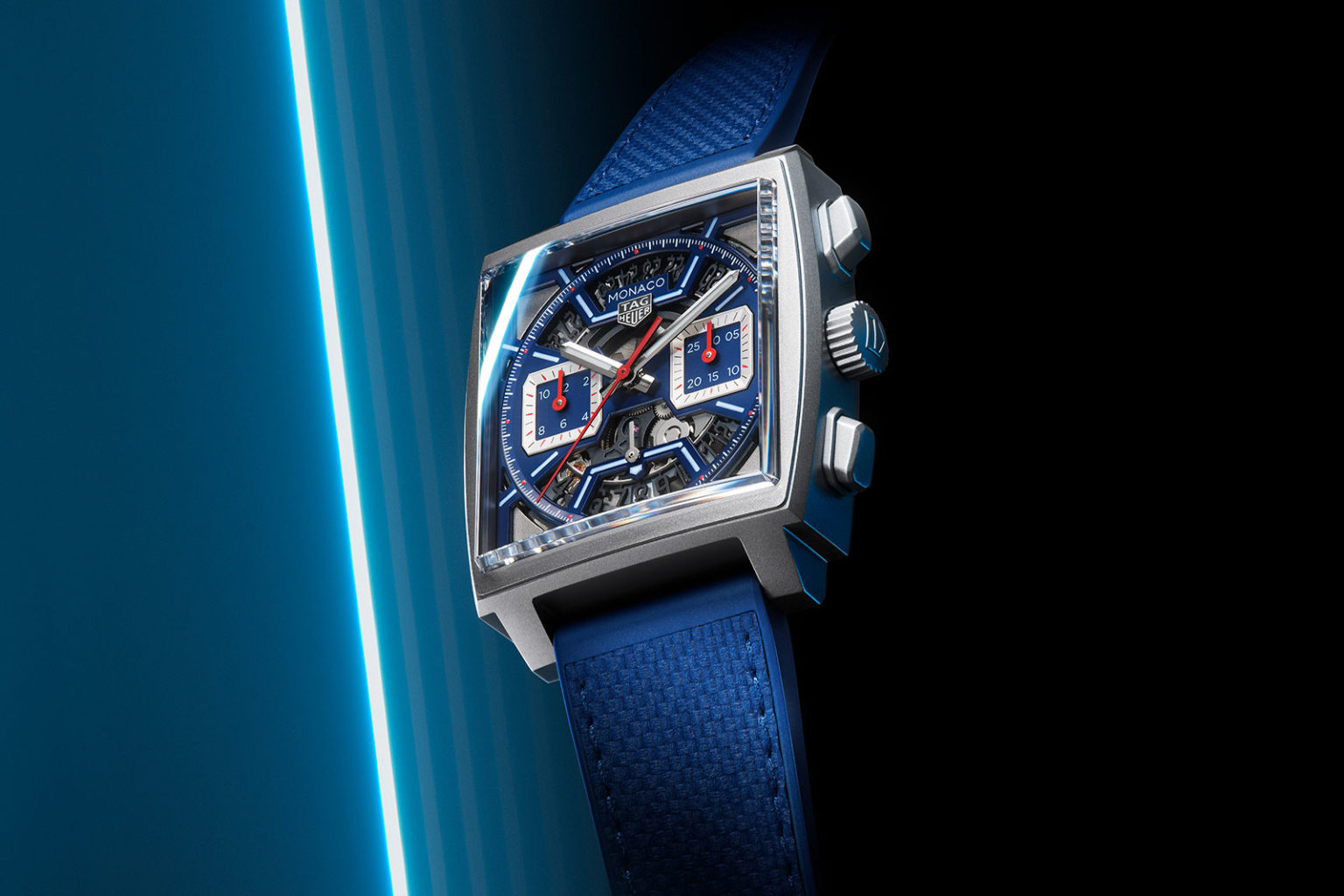 TAG Heuer Introduces the Monaco Skeleton Dial | SJX Watches