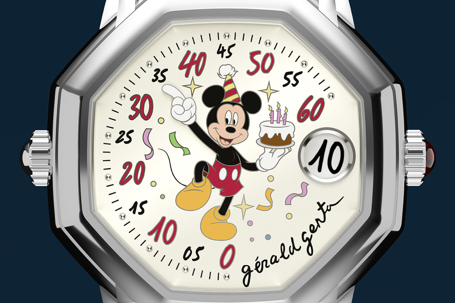 Gérald Genta Debuts a Mickey Mouse Repeater for Only Watch 2023 | SJX ...
