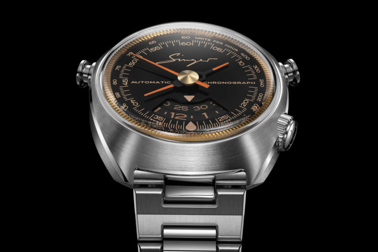 Singer Reimagined Streamlines the Clever Central Chronograph | SJX Watches