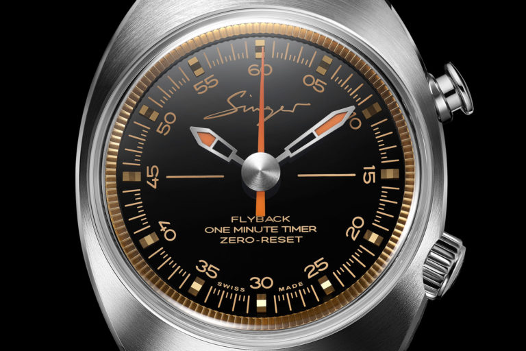 Singer Reimagined Streamlines the Clever Central Chronograph | SJX Watches