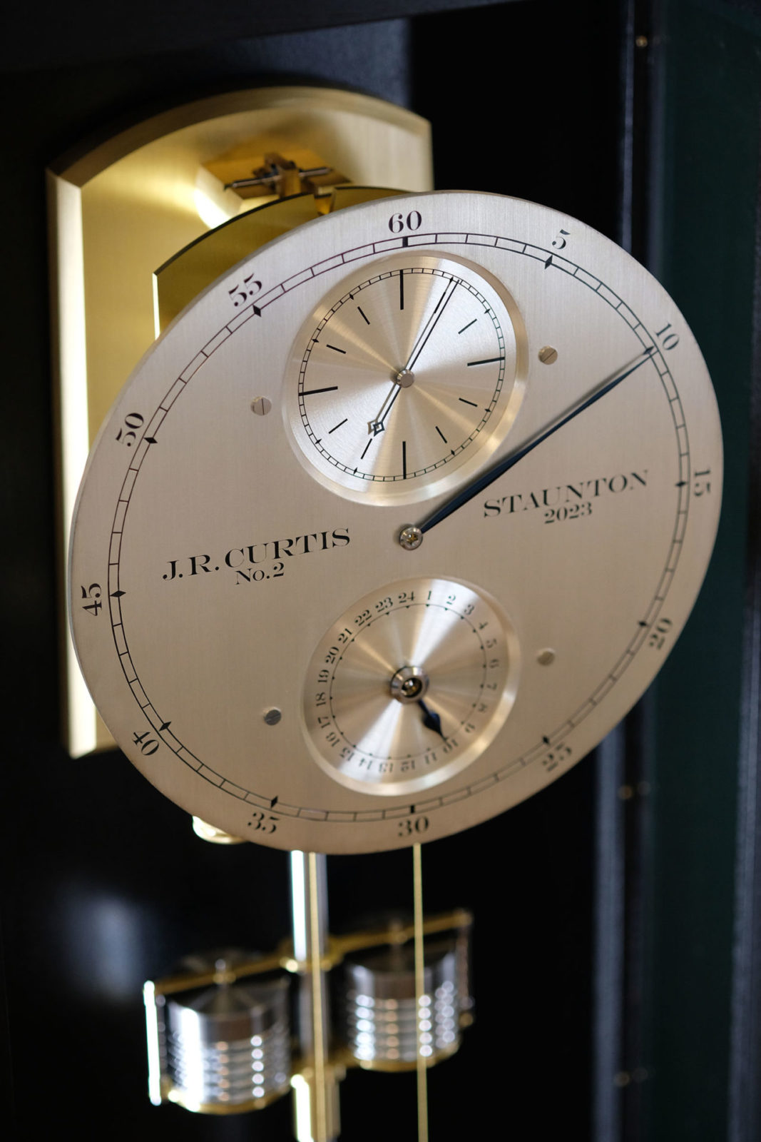 Clockmaker Jacob Curtis Debuts a Hand-Made Regulator | SJX Watches