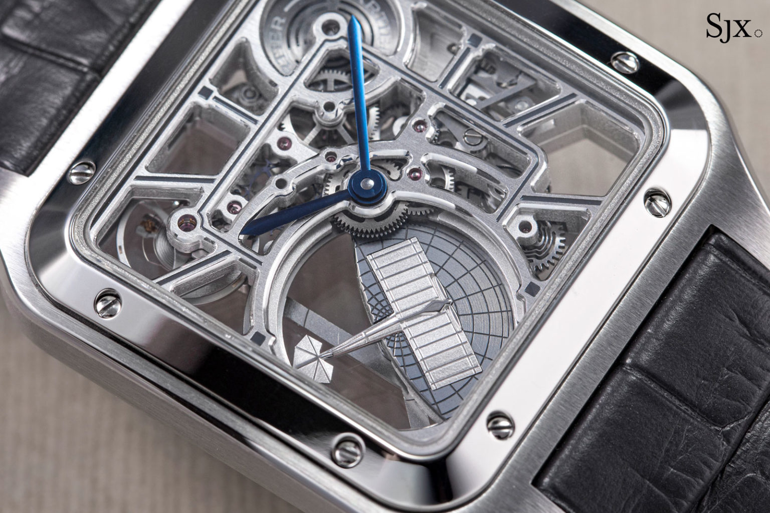 Review: Cartier Santos Dumont Skeleton Micro-Rotor | SJX Watches