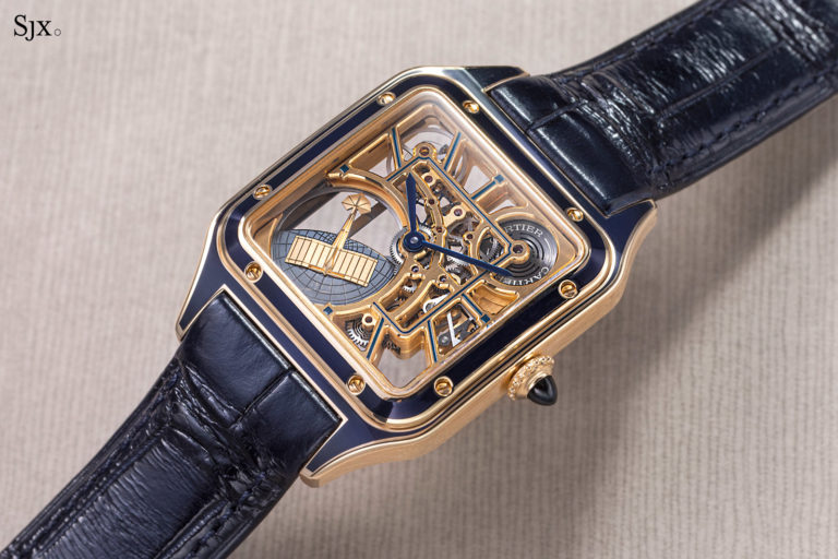 Review: Cartier Santos Dumont Skeleton Micro-Rotor | SJX Watches