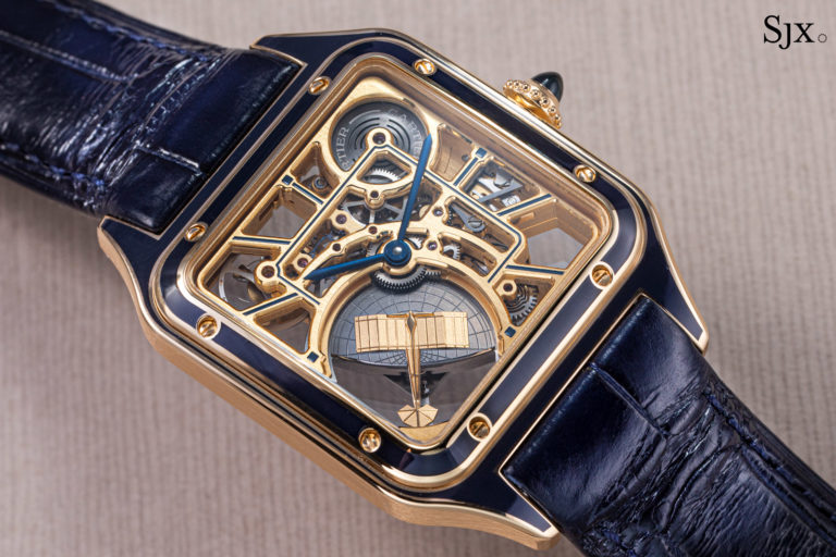 Review: Cartier Santos Dumont Skeleton Micro-Rotor | SJX Watches