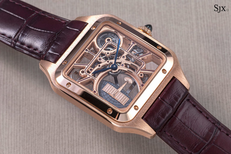 Review: Cartier Santos Dumont Skeleton Micro-Rotor | SJX Watches