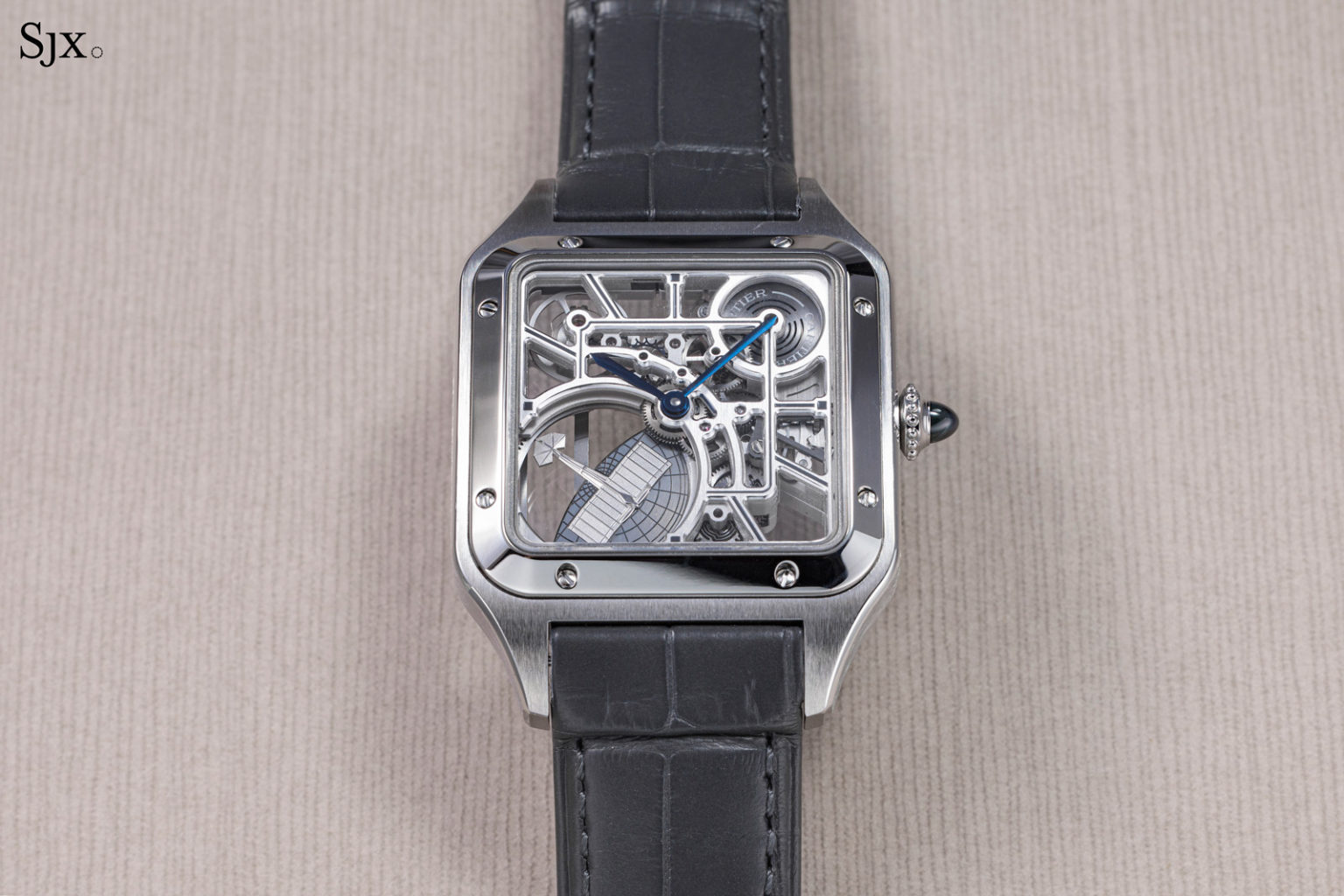 Review: Cartier Santos Dumont Skeleton Micro-Rotor | SJX Watches