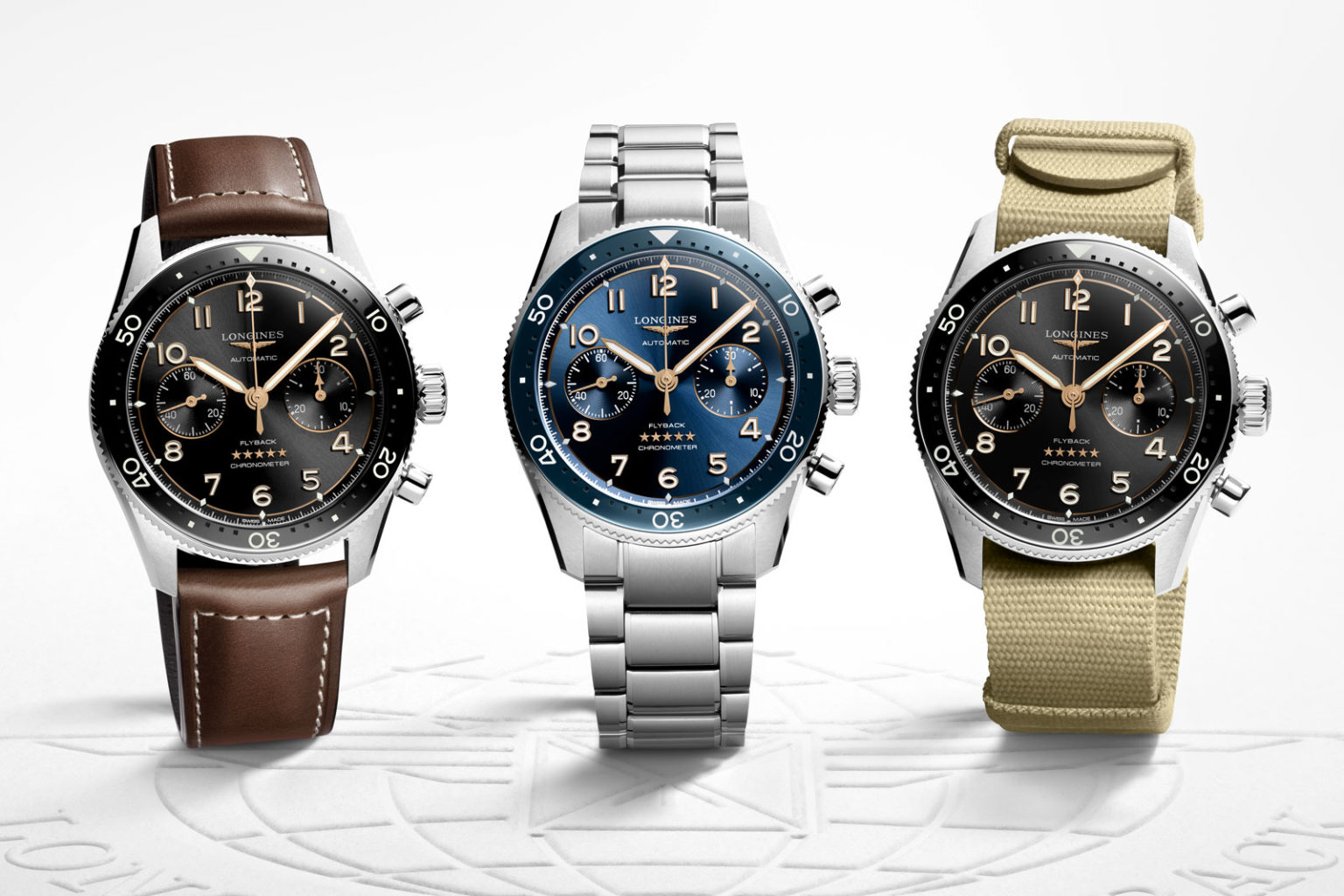 The Longines Spirit Flyback Chronograph, Now in Lightweight Titanium ...