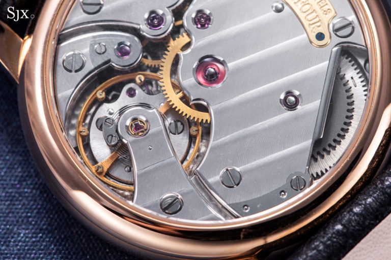Hands On: Philippe Dufour Simplicity Prototype No. 000 in Pink Gold ...