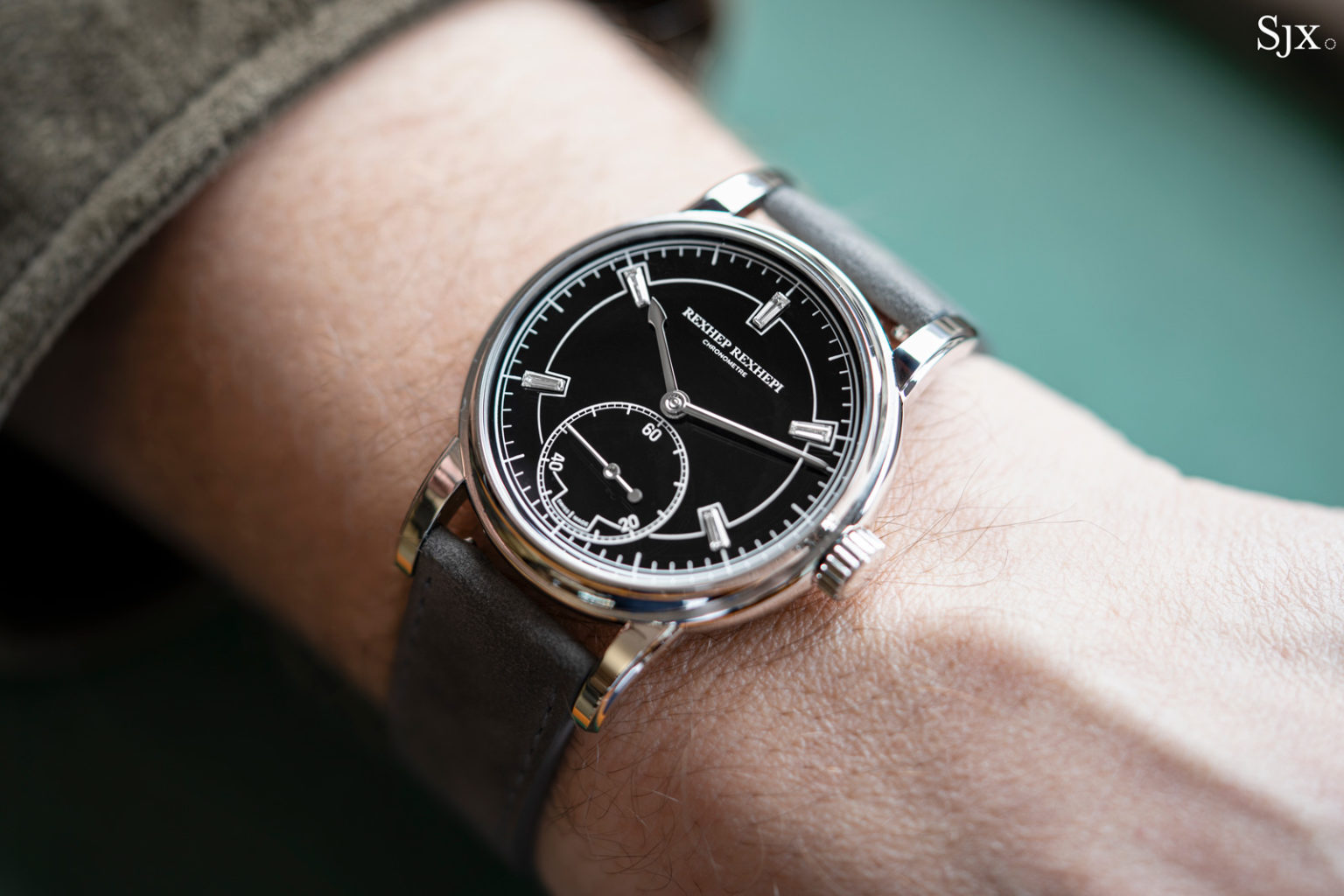 Hands On: Rexhep Rexhepi Chronomètre Contemporain II Diamant | SJX Watches