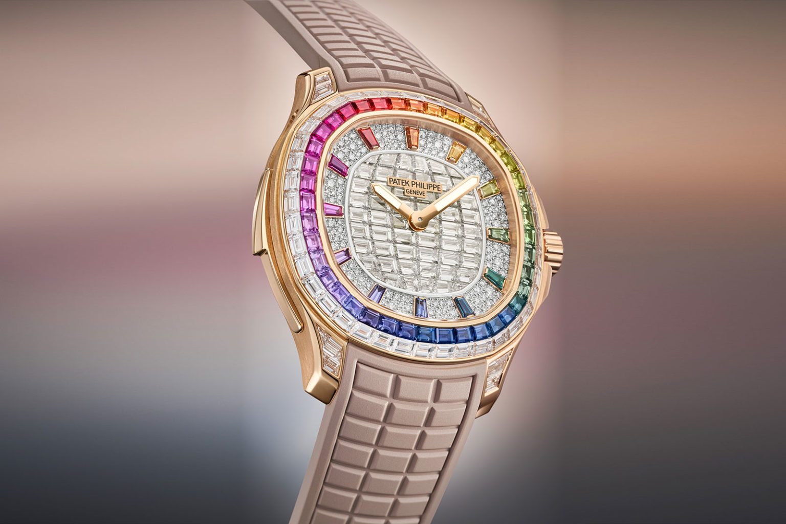 The Logic and Lavishness of the Patek Philippe Aquanaut “Rainbow ...