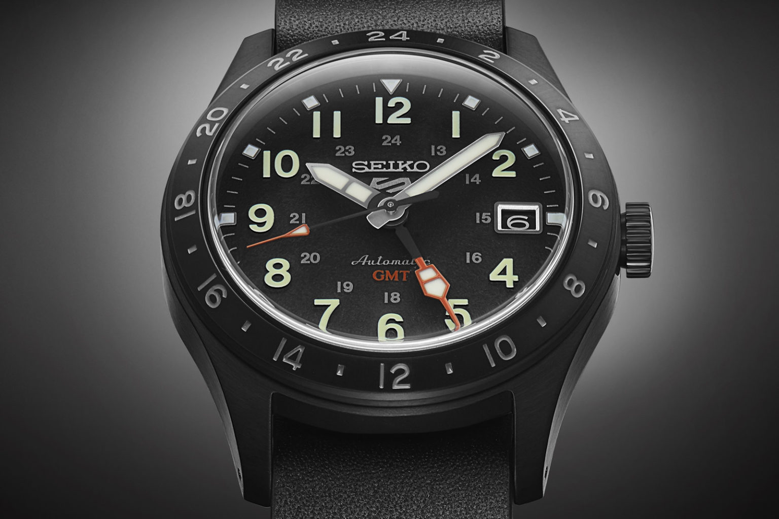 The Affordable Seiko 5 “Field” Gains a GMT Function | SJX Watches