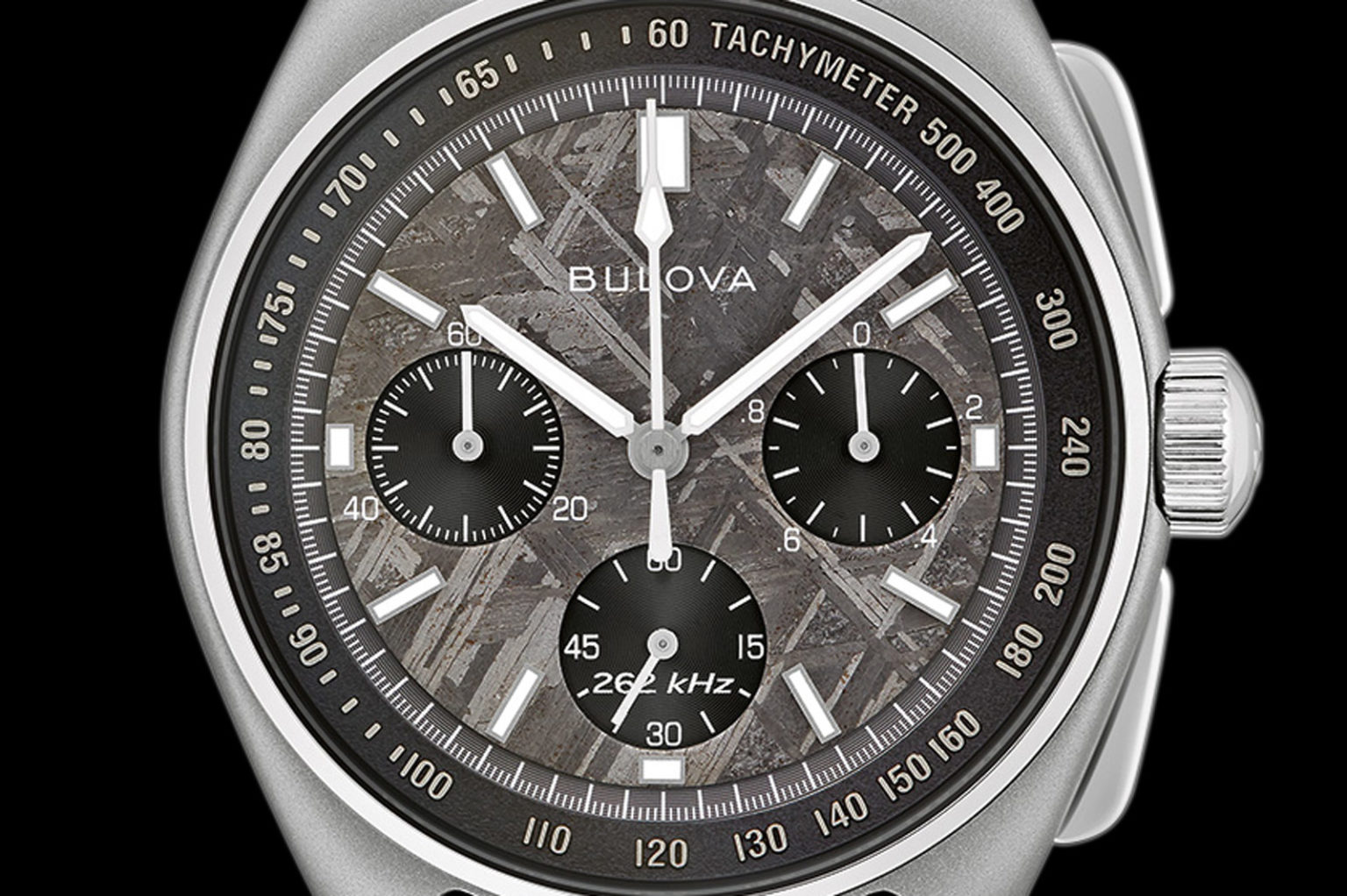Bulova Dress Up the Lunar Pilot with a Meteorite Dial | SJX Watches