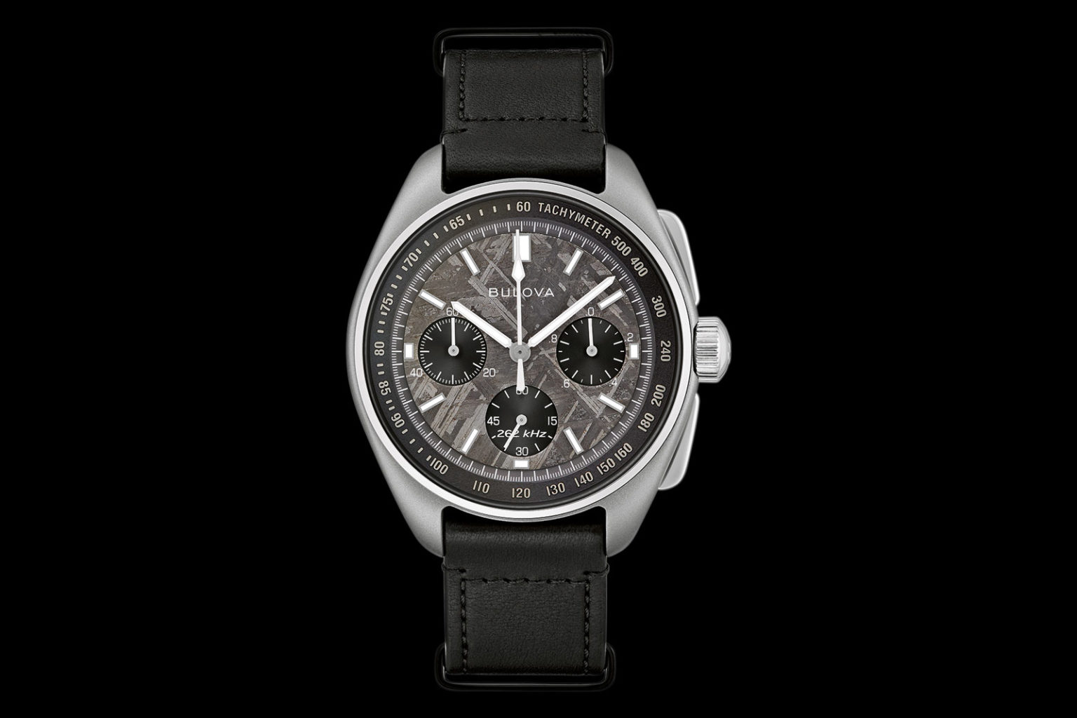 Bulova Dress Up the Lunar Pilot with a Meteorite Dial | SJX Watches