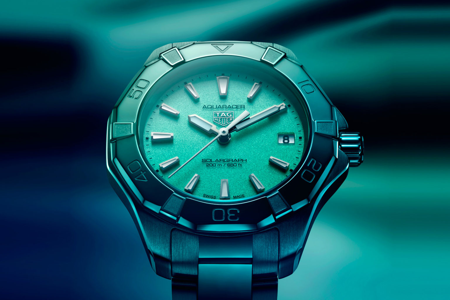 TAG Heuer Introduces the Aquaracer Solargraph 34 mm | SJX Watches