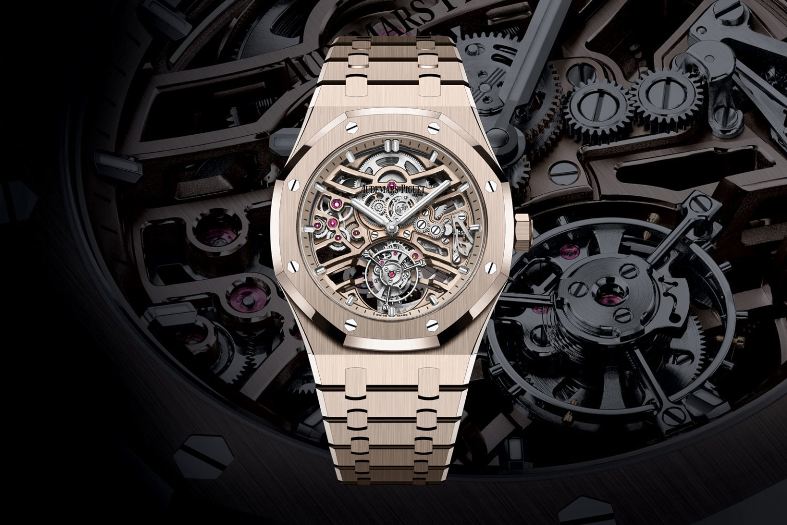 Audemars Piguet Introduces the Royal Oak Tourbillon Openworked “Sand ...