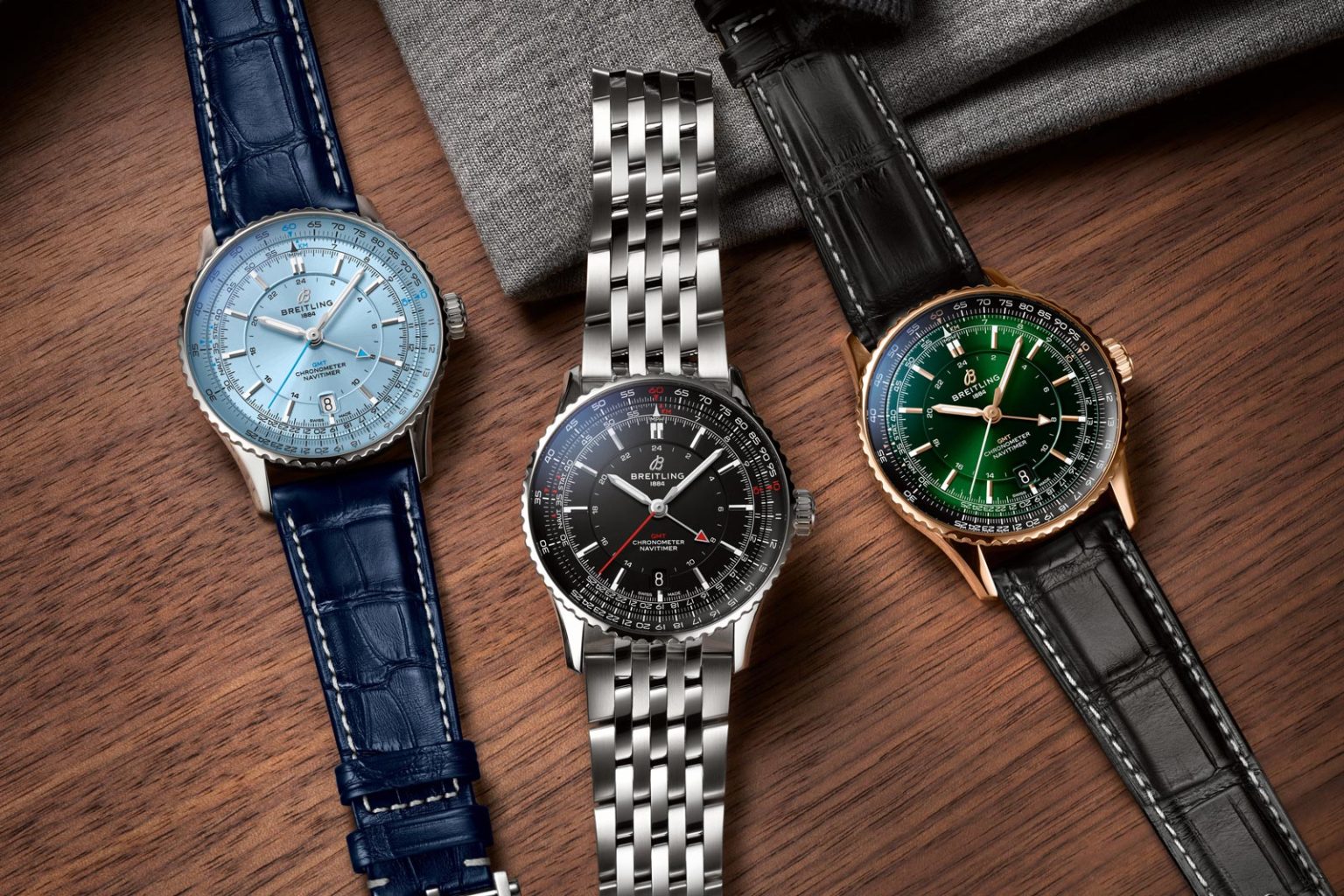 The Breitling Navitimer Evolves into a No-Frills GMT | SJX Watches