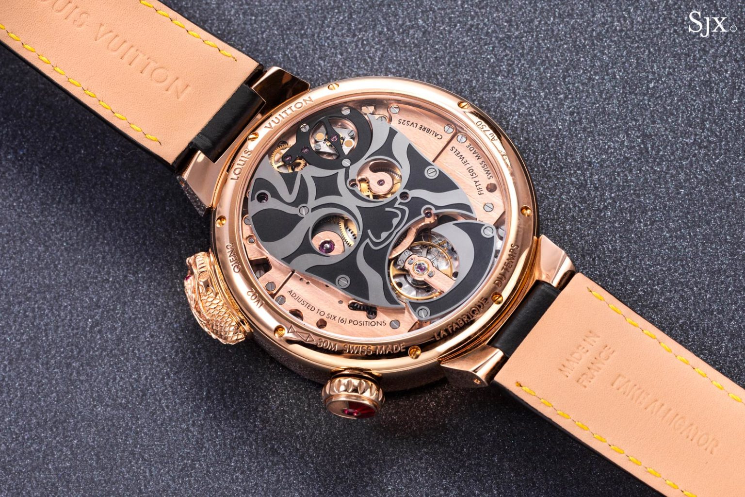 Up Close: Louis Vuitton Tambour Opera Automata | SJX Watches