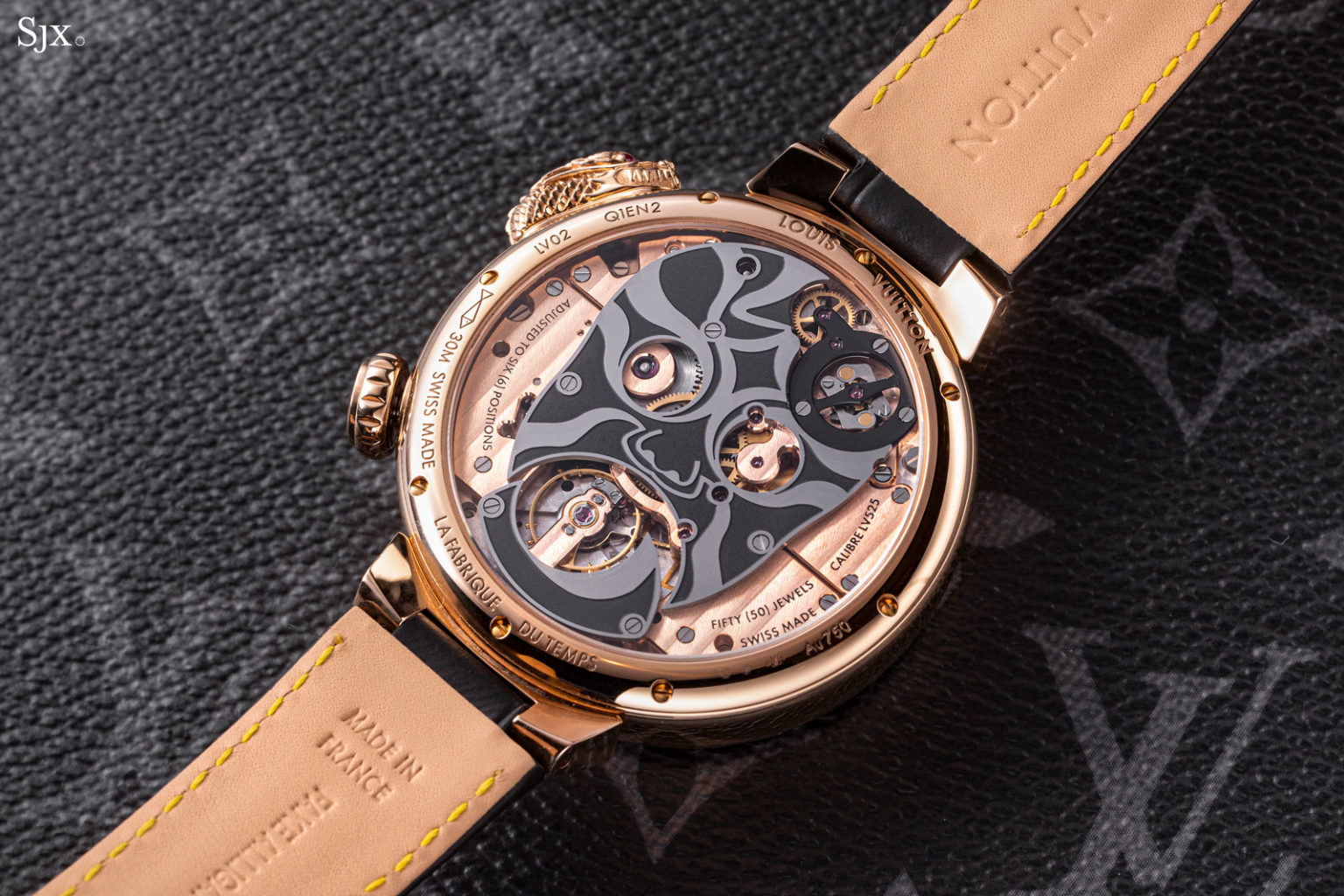 Up Close: Louis Vuitton Tambour Opera Automata | SJX Watches