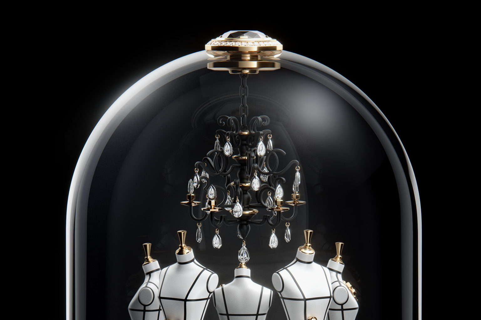 A Homage to Couture with the Chanel Automaton Musical Clock | SJX Watches