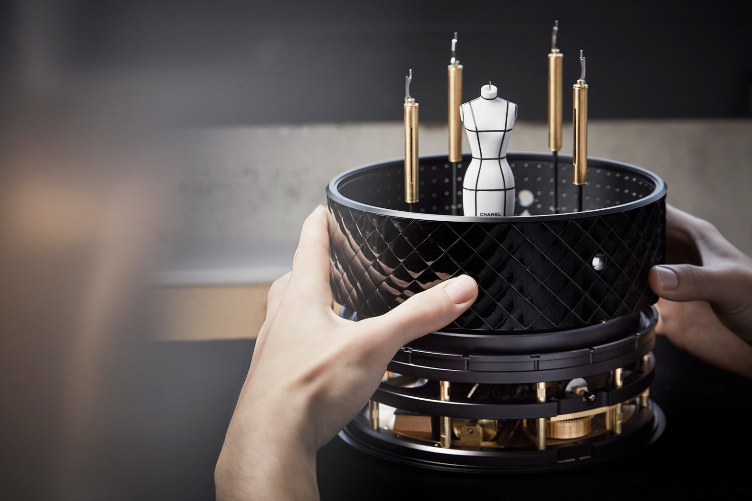 A Homage to Couture with the Chanel Automaton Musical Clock | SJX Watches