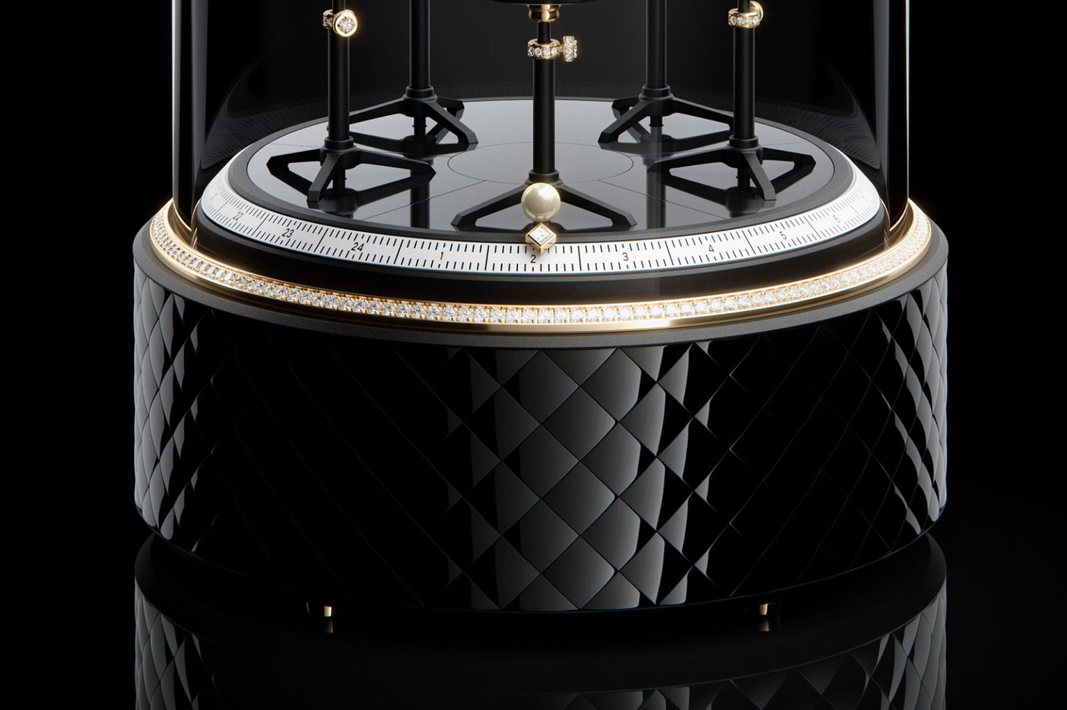 A Homage to Couture with the Chanel Automaton Musical Clock | SJX Watches