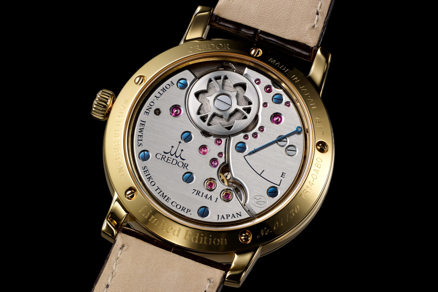 Seiko Marks 50th Years of Credor with Eichi II in Yellow Gold | SJX Watches