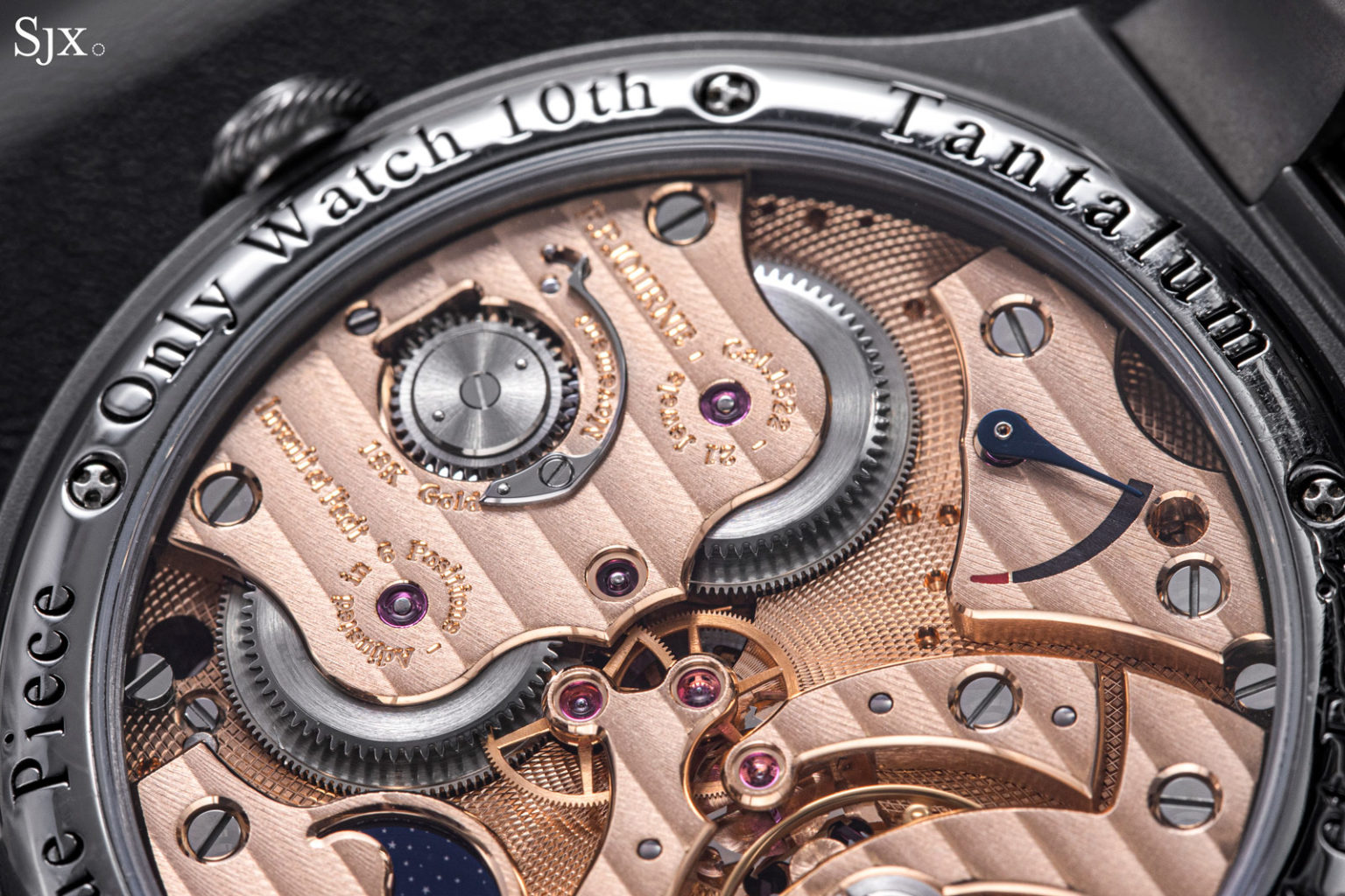 Up Close: F.P. Journe Chronomètre Furtif Bleu “Only Watch 2024” | SJX ...
