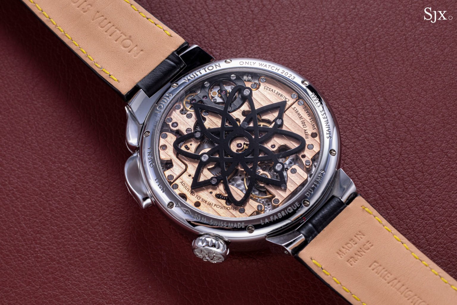 Hands On: Louis Vuitton Tambour Einstein Automata “Only Watch 2024 ...