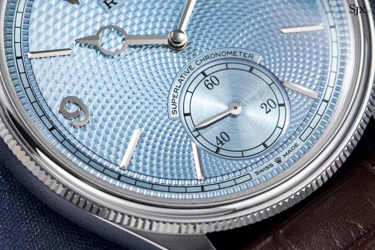 Hands On: Rolex Perpetual 1908 in Platinum “Ice Blue” | SJX Watches