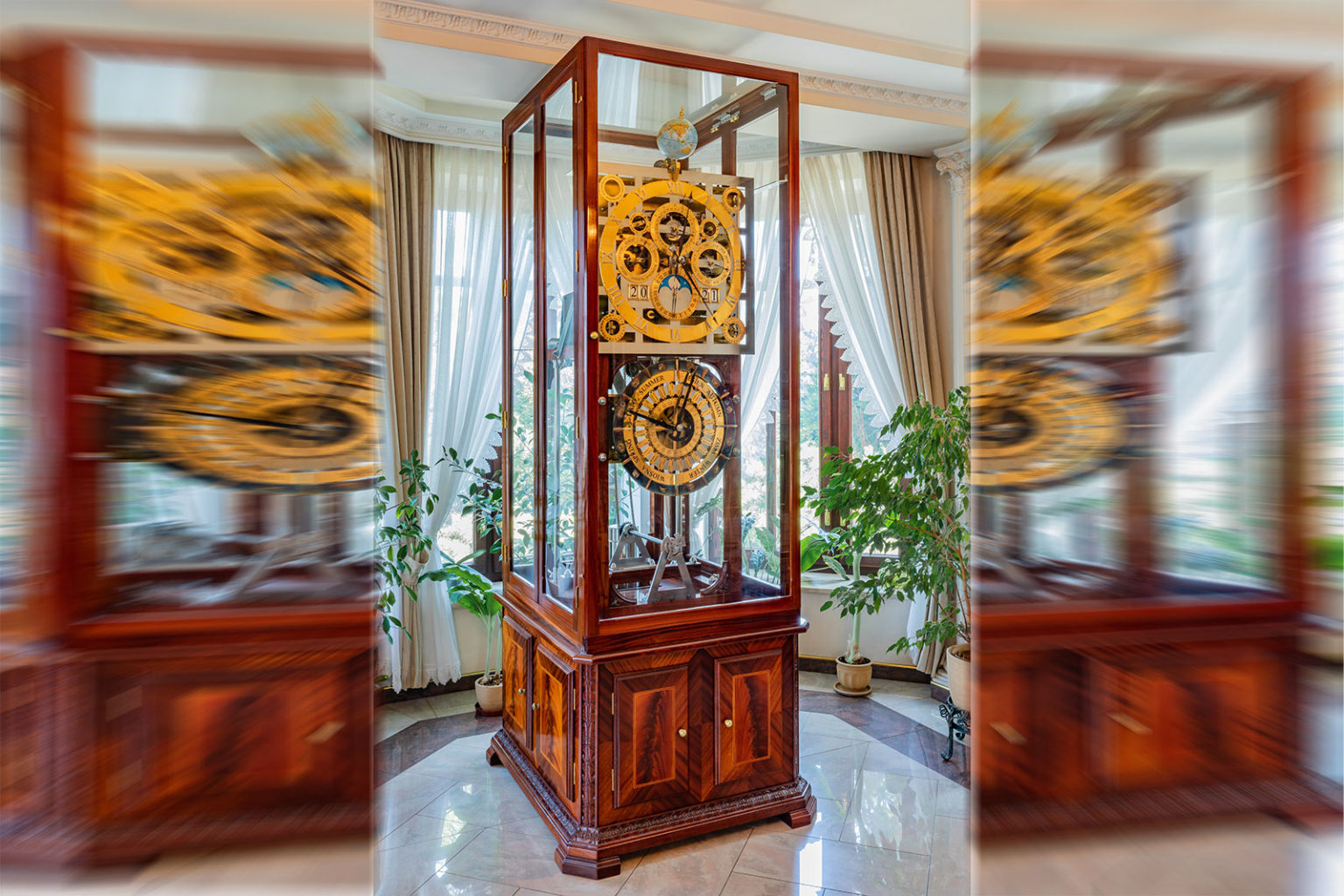 Krzysztof Płonka Built the Great Astronomical Skeleton Clock From ...