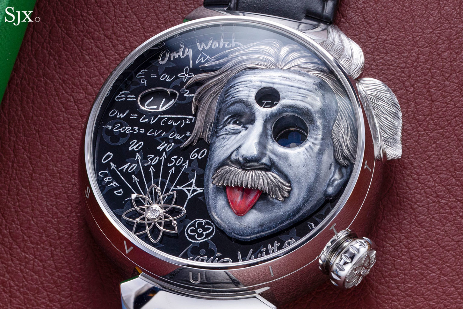 Hands On: Louis Vuitton Tambour Einstein Automata “Only Watch 2024 ...