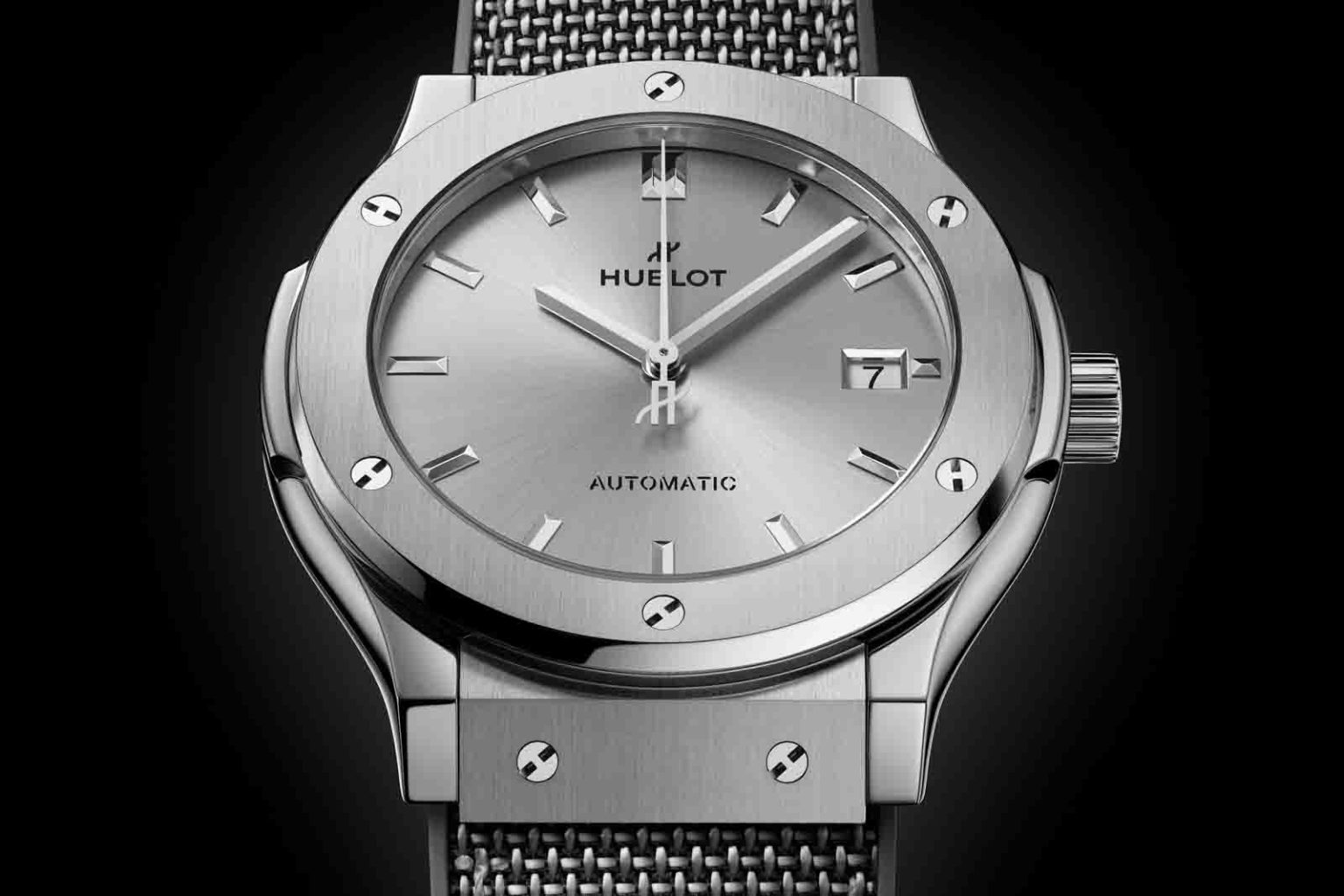 Hublot Unveils the Clean, Monochromatic Classic Fusion Essential Grey ...