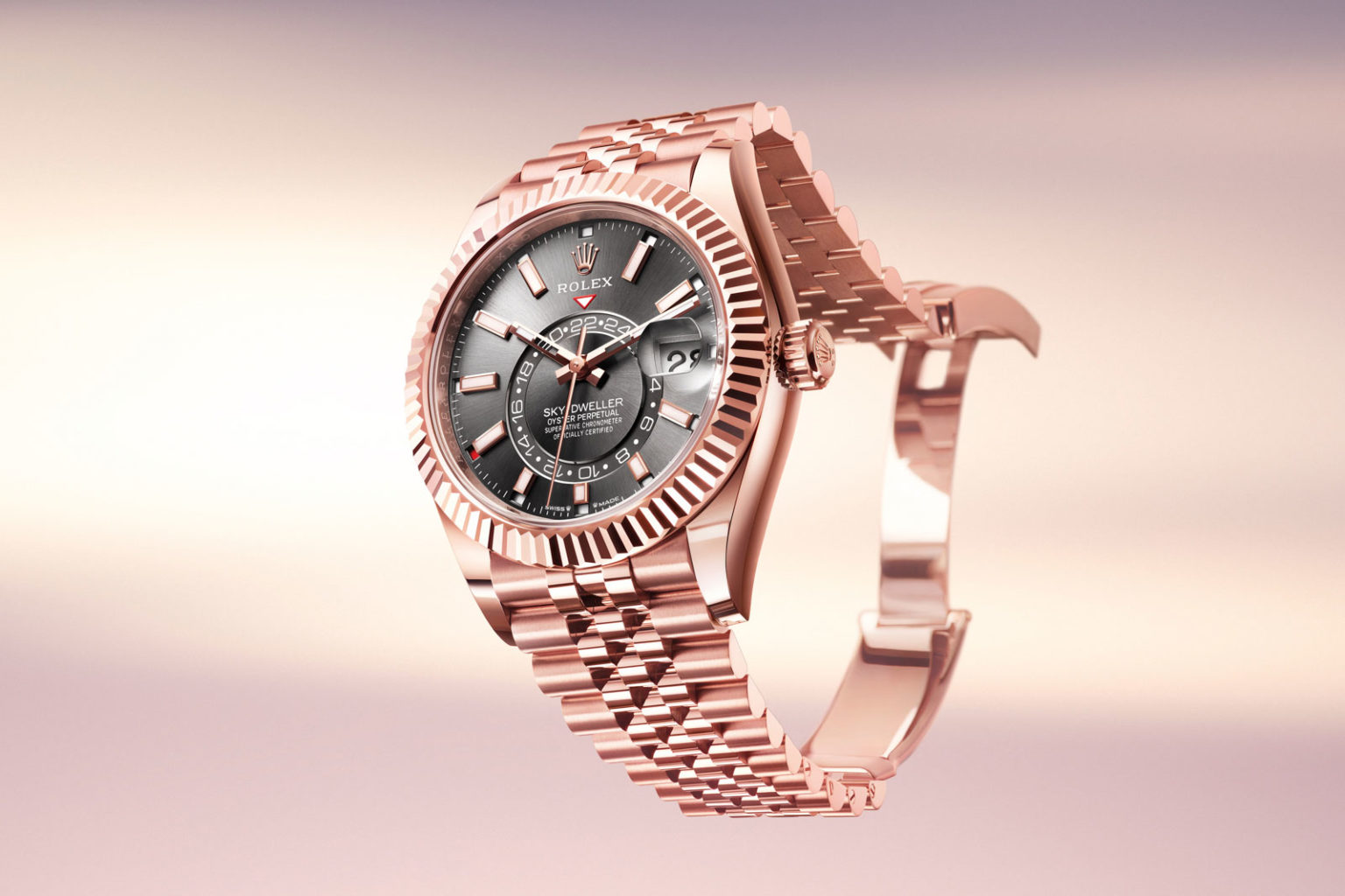 In-Depth: The Ingenuity of the Rolex Oyster Perpetual Sky-Dweller | SJX ...