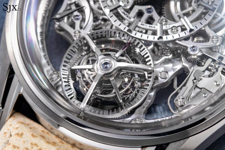 Up Close: Grand Seiko Kodo Constant-Force Tourbillon SLGT005 | SJX Watches