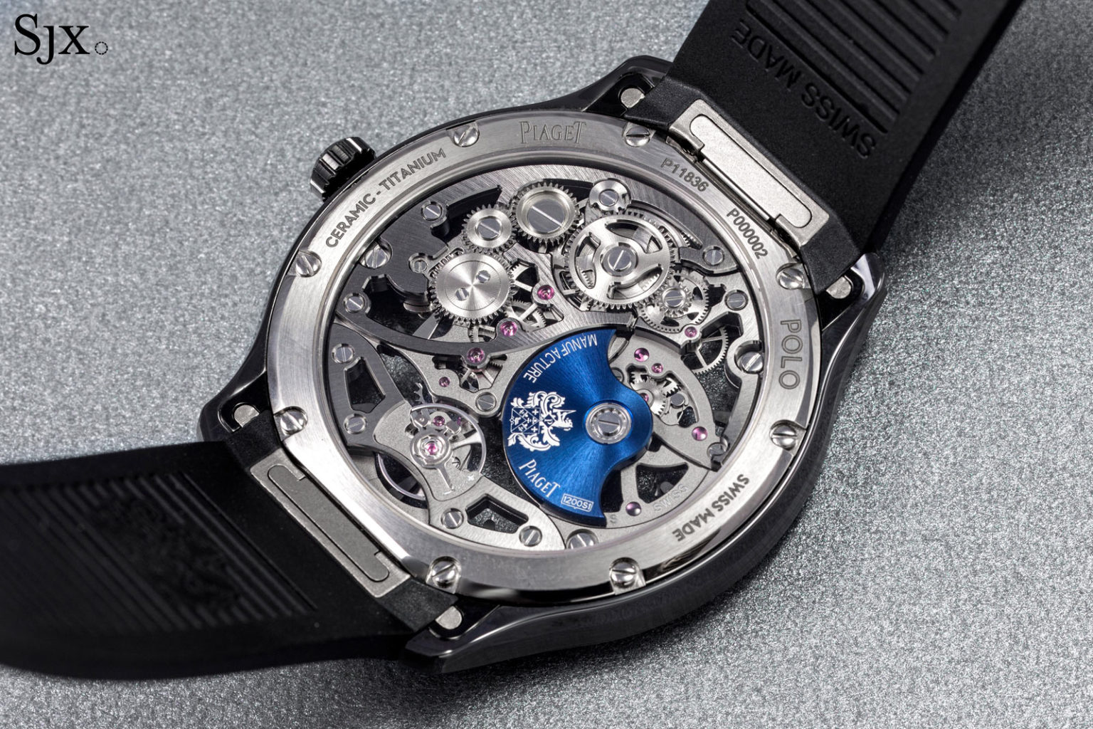 Hands On: Piaget Polo Skeleton Ceramic | SJX Watches
