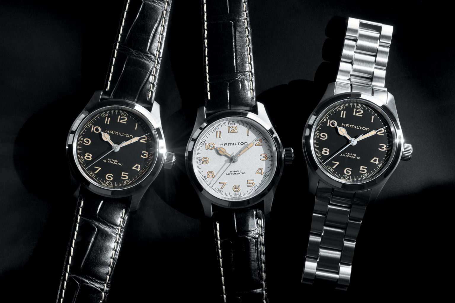 Hamilton Adds White Dial and Bracelet to Khaki Field Murph 38 mm | SJX ...