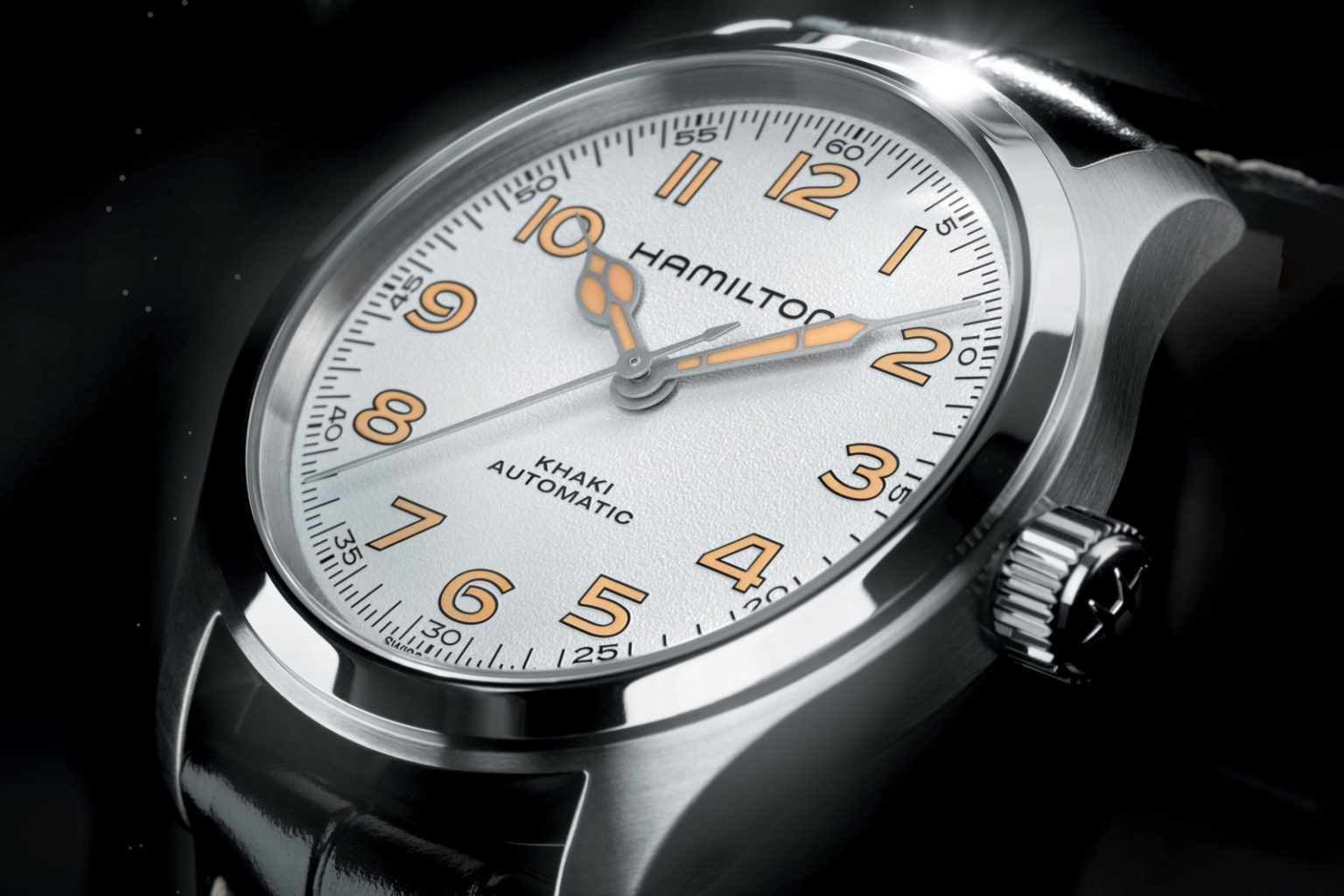 Hamilton Adds White Dial and Bracelet to Khaki Field Murph 38 mm | SJX ...