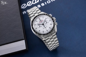 In-Depth: Omega Speedmaster Moonwatch with White Lacquer Dial | SJX Watches