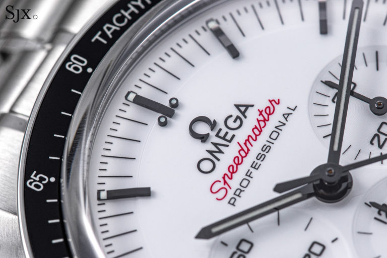 In-Depth: Omega Speedmaster Moonwatch with White Lacquer Dial | SJX Watches